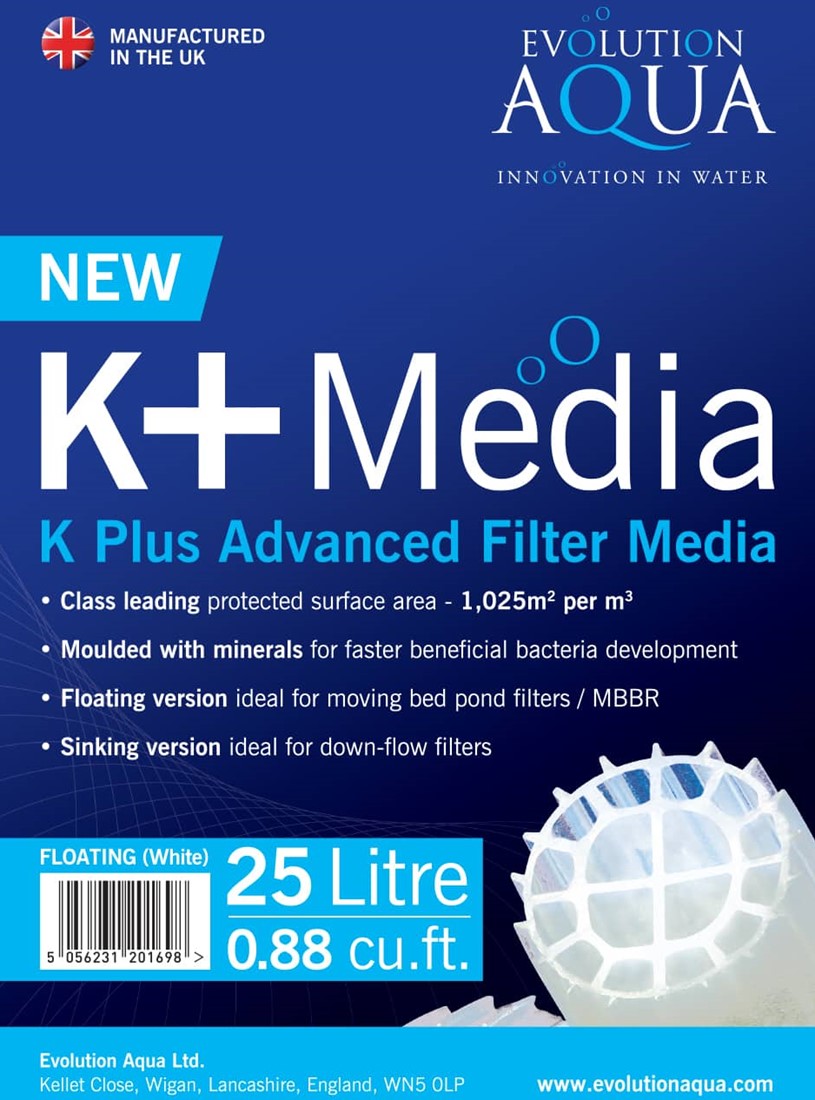 Evolution Aqua K+ Filter Media - 25 liter kopen?